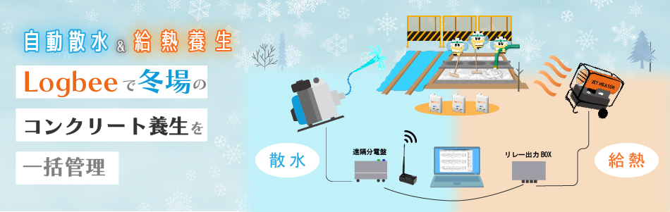 Logbee · 防水ワイヤレス温度・湿度・照度データロガーLogbee(ログビー)